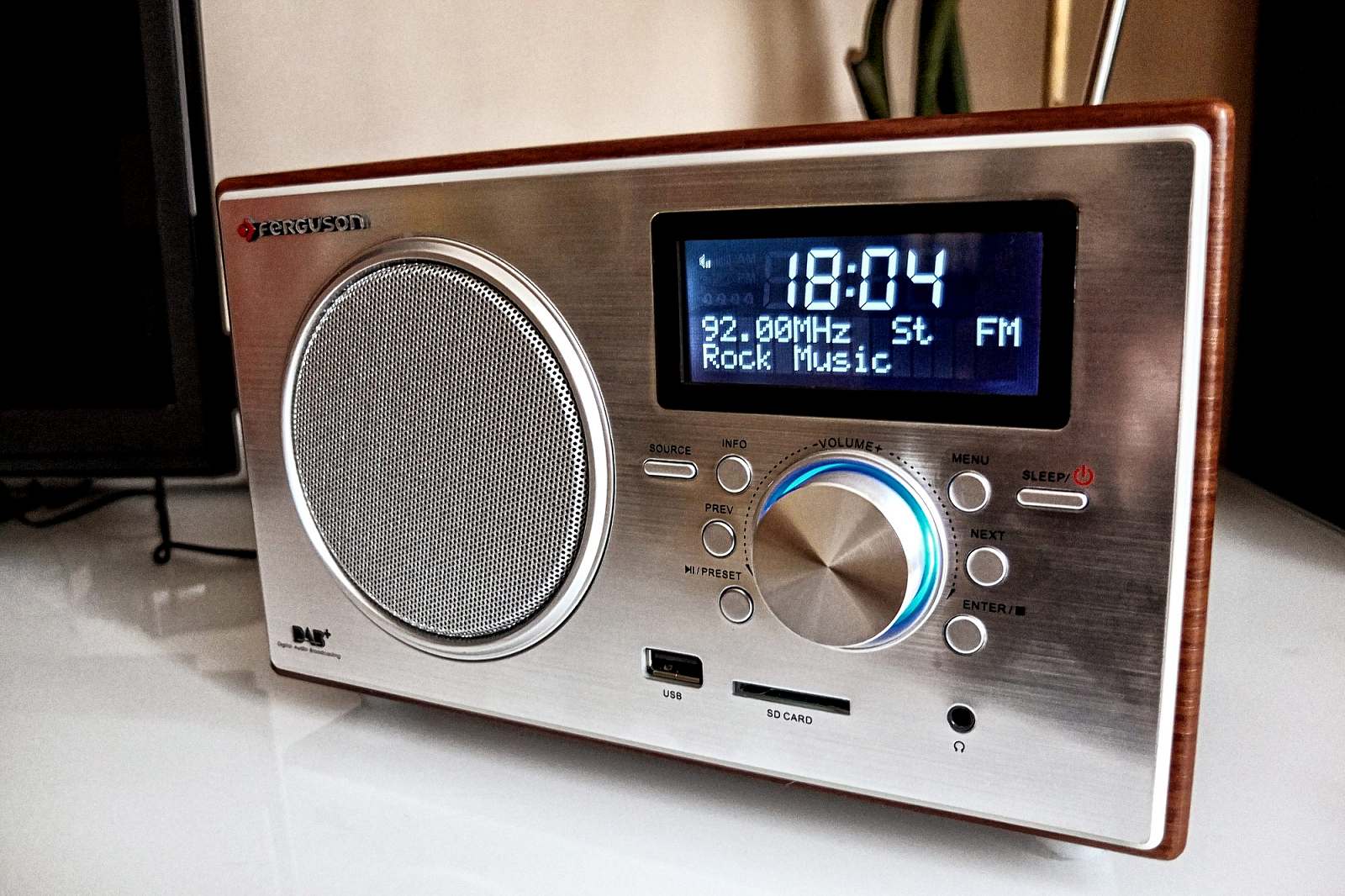 Cyfrowe radio Ferguson Digital DAB+100 – test - Allegro.pl